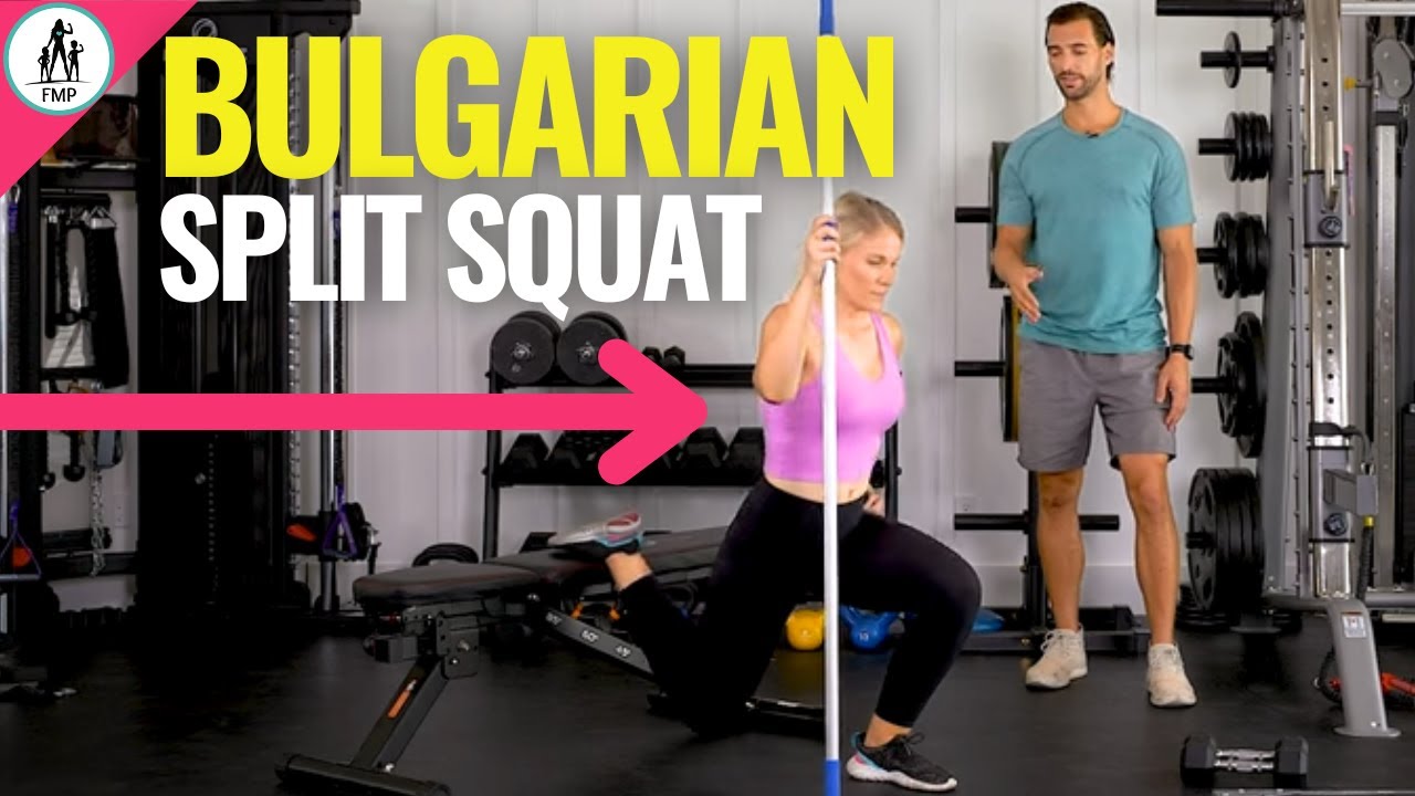MASTER the Bulgarian Split Squat (Form + Modifications)