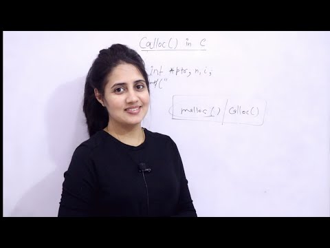 Learn C 134 Dynamic Memory Allocation using calloc | C Language Tutorials - Mind Luster