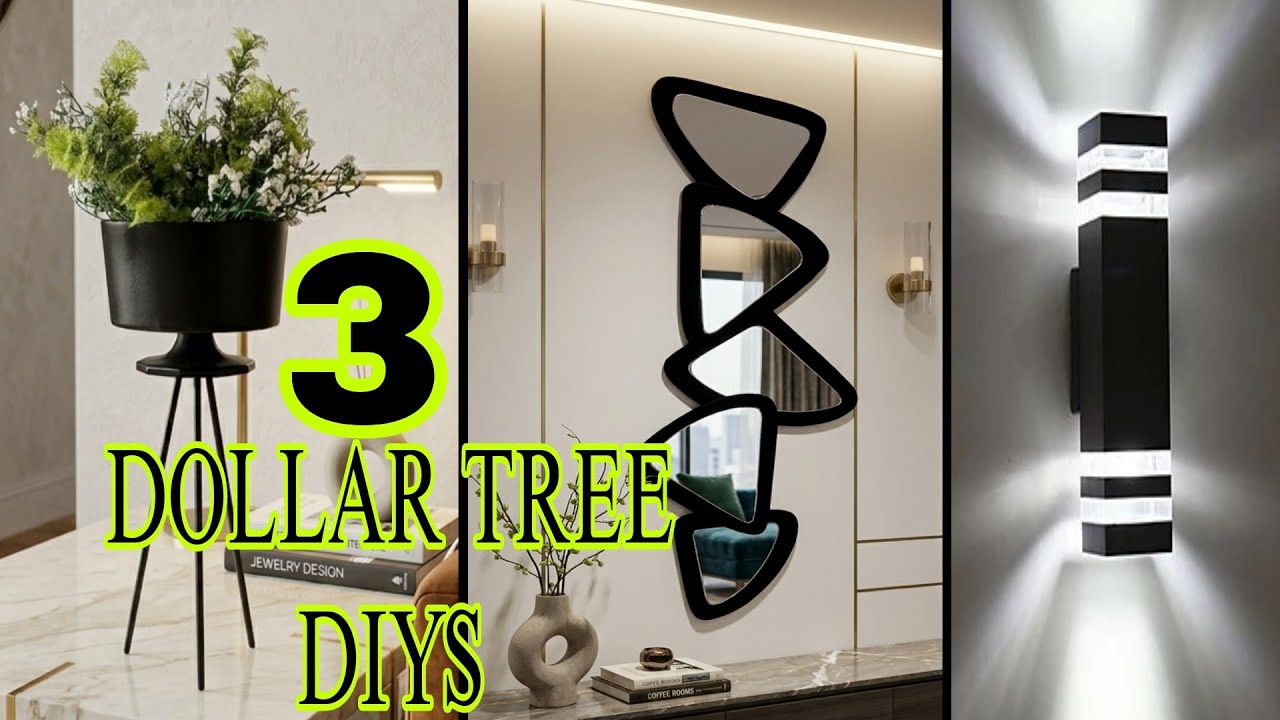 3 Dollar Tree Home Decor ideas That Look Expensive | Craft Angel