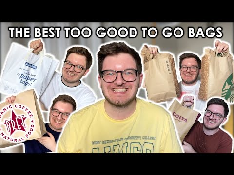 THE BEST TOO GOOD TO GO MAGIC BAGS | Eating restaurant leftovers! | Too Good To Go bag review