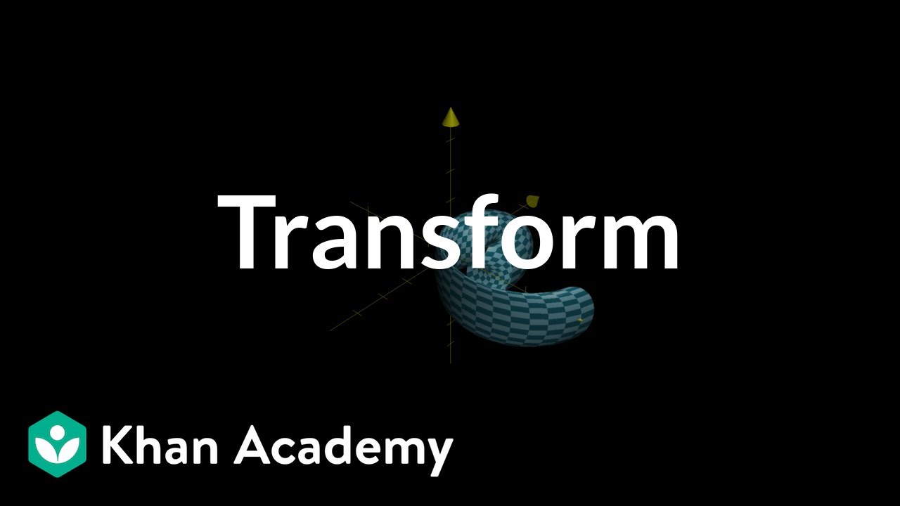 Transformations, part 3 | Multivariable calculus | Khan Academy