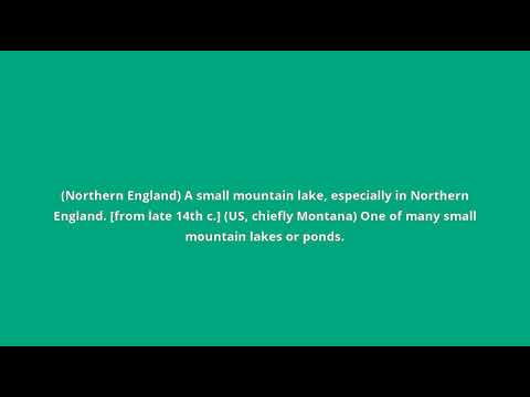 what is the meaning of tarn
