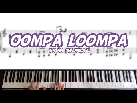 커뮤니티 > Oompa Loompa Song 움파룸파 | Wonka 웡카 | Piano Cover
