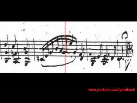 BWV 1004 - Chaconne (Scrolling)