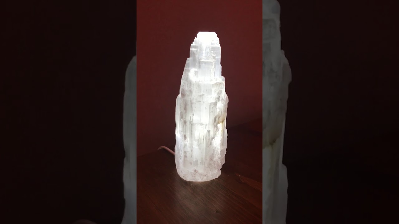 Selenite Lamp