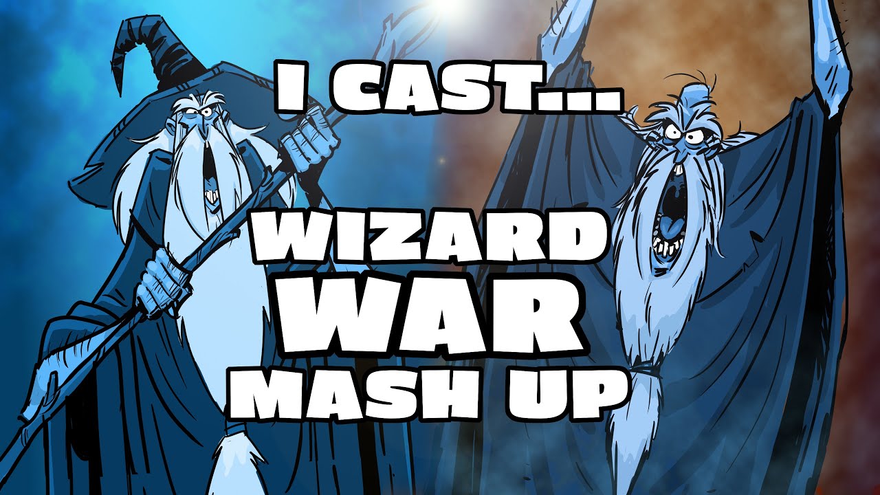 I Cast… Wizard War Mash-Up! Animated YT Shorts compilation by Punkey Doodles