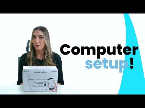 Core Innovations Shipping Label Thermal Printer (CTP800BD): Product Overview and Set up