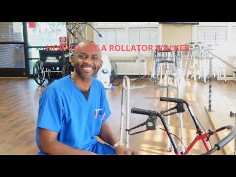 How to use a Rollator-Walker