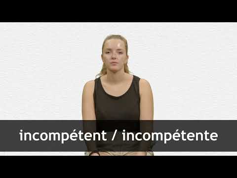 English Translation of “INCOMPÉTENT” | Collins French-English Dictionary