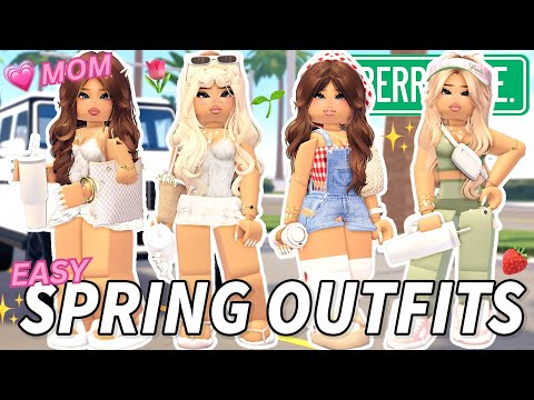 Trendy SPRING MOM OUTFITS & OUTFIT CODES For Berry Avenue!