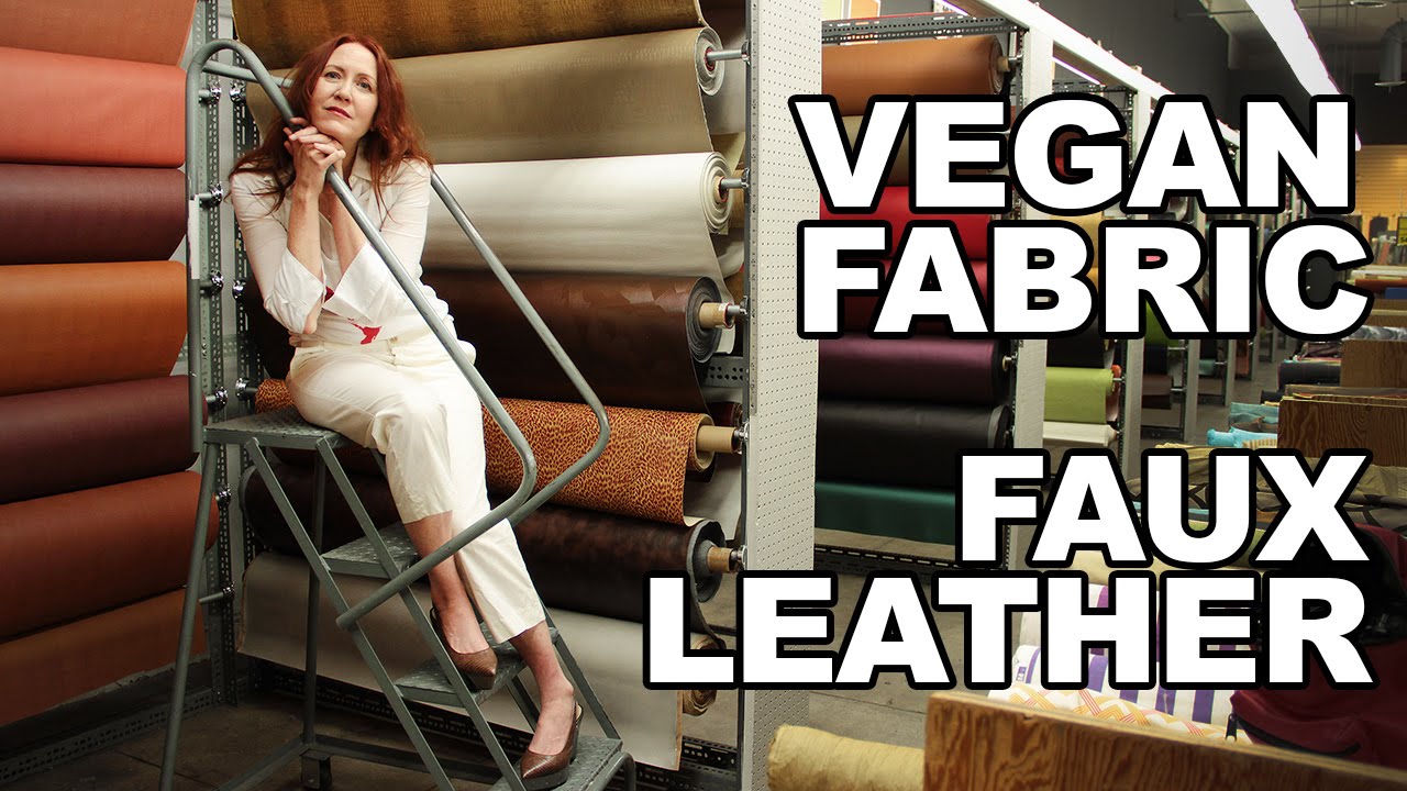 Vegan Upholstery: Faux-Leather options for Home - same look, no animals harmed