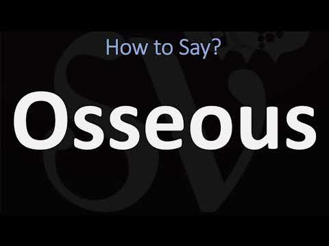 How to Pronounce Osseus? (CORRECTLY)