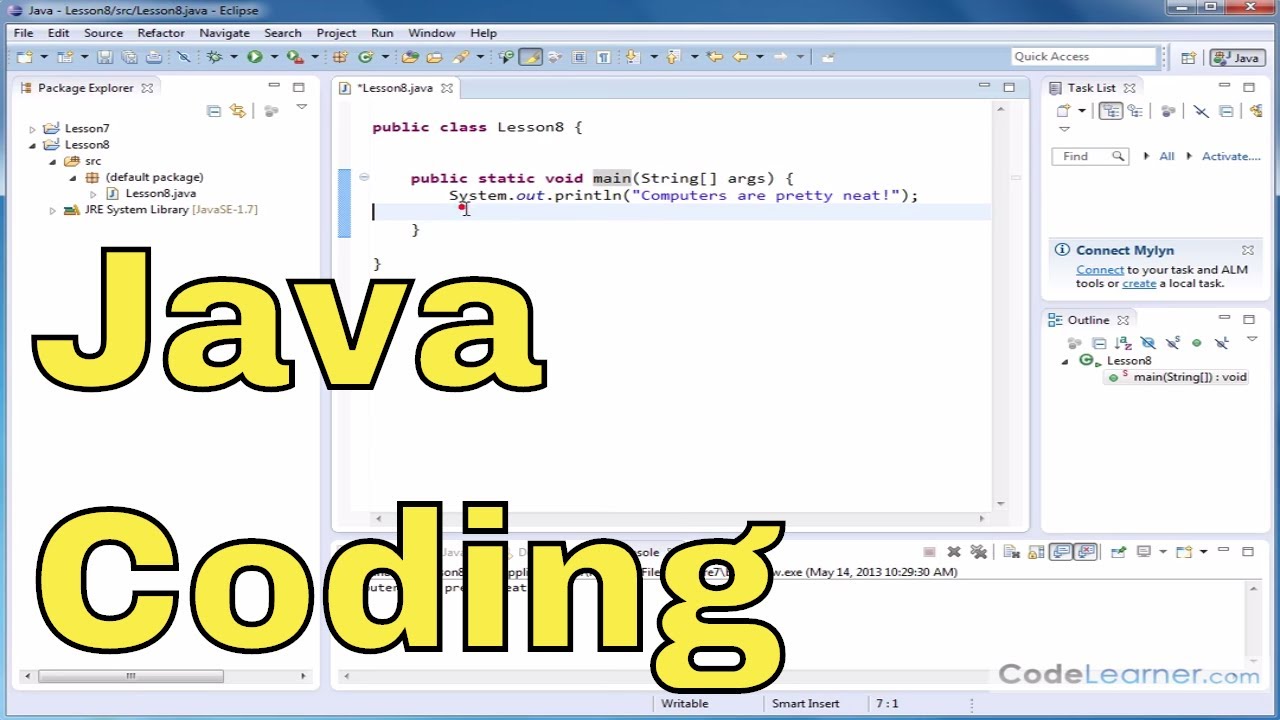 08 - Examining a Simple Java Program in Detail