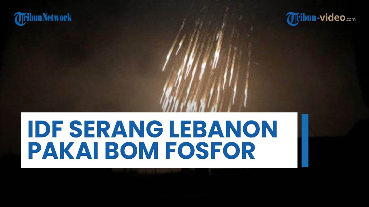 Israel Serang Lebanon Pakai Bom Fosfor Putih Buatan AS, Persis seperti ...