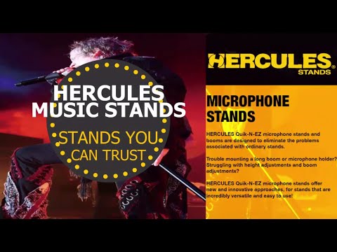 Hercules MS201B PLUS statyw mikrofonowy prosty - cena, opinie | Sklep ...
