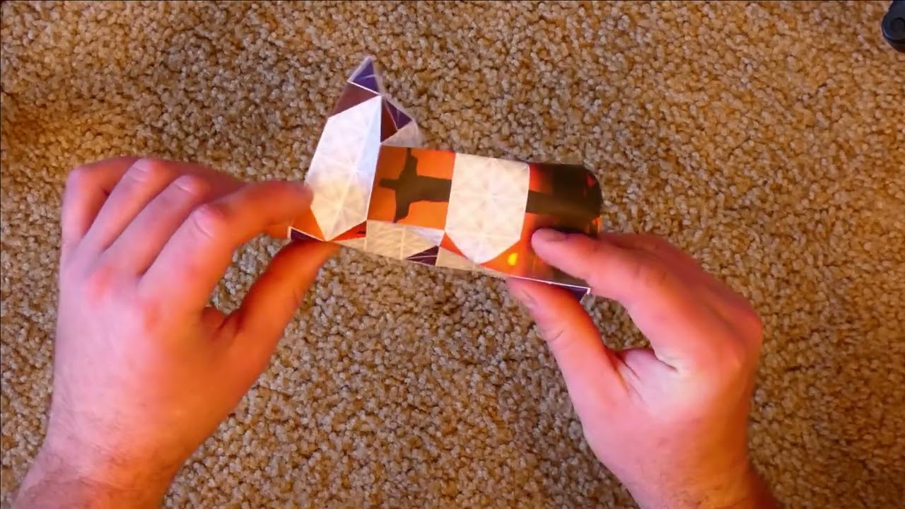 Foldology Origami Puzzles - Solution for #84