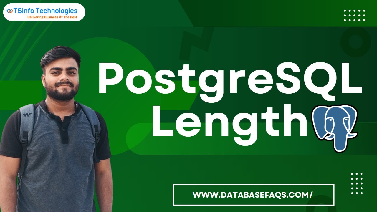 How to find the length in Postgresql | PostgreSQL Length | Find Length in PostgreSQL