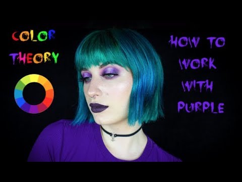 How To Work With Purple Eyeshadow | Color Theory Series