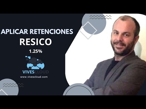 Retención 1.25% RESICO a Personas Morales 1.25% - Dolibarr - 2023