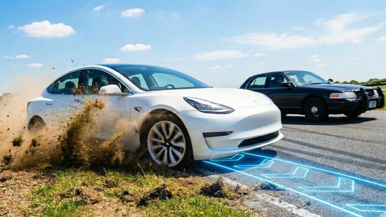 We Tried To Crash Into A Self Driving Tesla