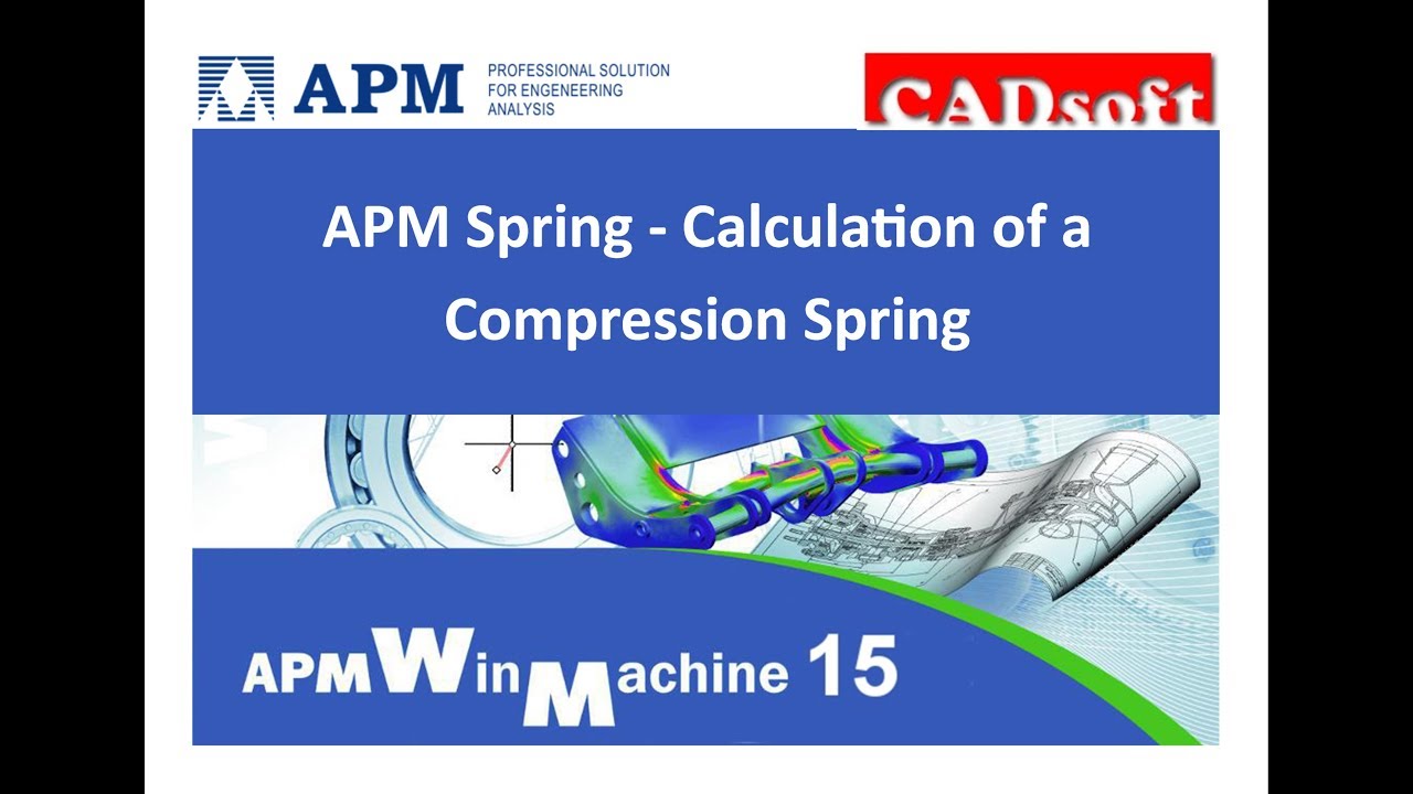 APM Spring v15 Example - Calculation of a Compression Spring