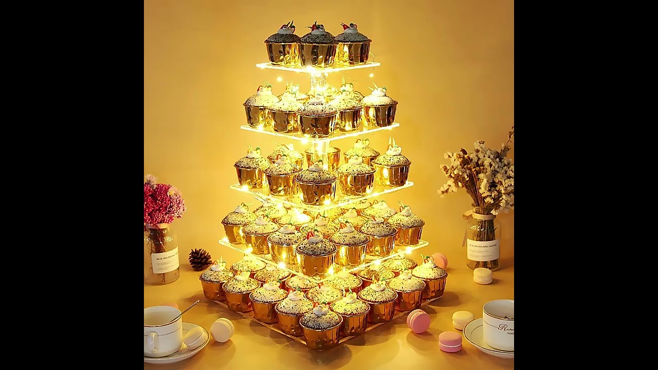 Custom Acrylic Cake Display Stand Manufacturer