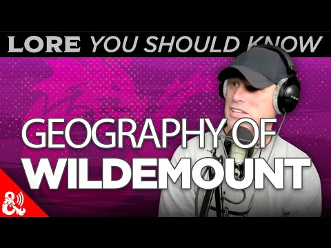 Lore You Should Know - Geography of Wildemount