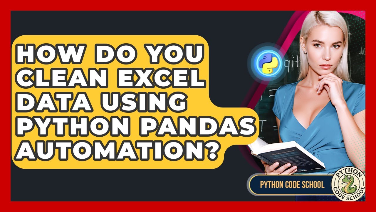 How Do You Clean Excel Data Using Python Pandas Automation? - Python Code School