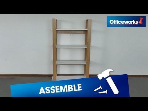 Copenhagen Bookshelf Assembly Instructions