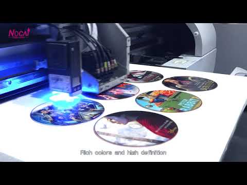 NC-UV0406 A2 size uv CD printing machine