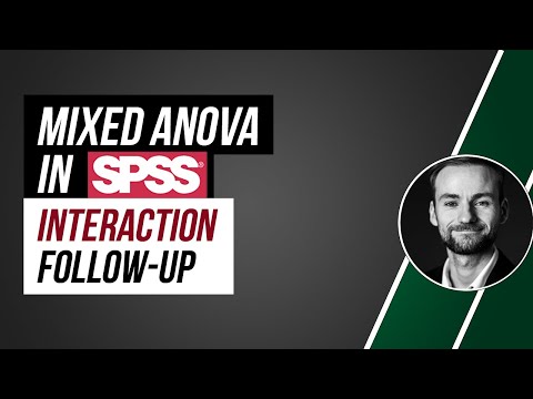 Interaction in a mixed ANOVA in SPSS - follow-up