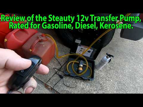 Review of the Steauty 12v Transfer Pump. My Best Purchase this Year.