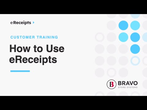 How to Use eReceipts