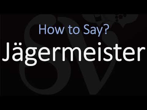 How to Pronounce Jägermeister? (CORRECTLY)