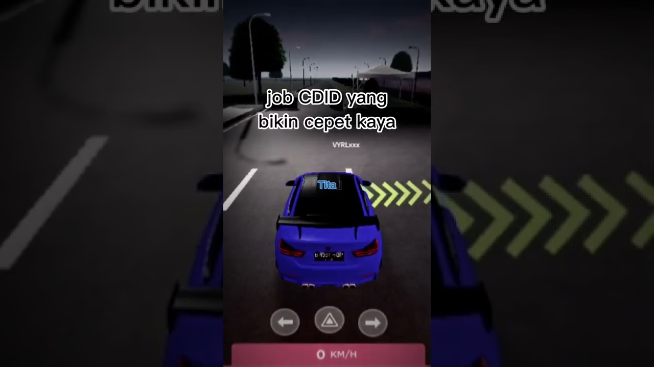 JOB CDID YANG BIKIN CEPAT KAYA #shorts #cardrivingindonesia #cdidrevamp #roblox #robloxedit