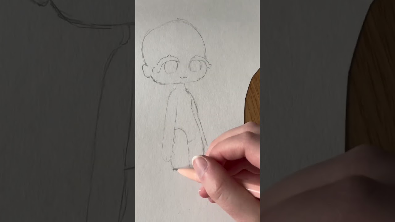 Sanrio gacha club body base drawing tutorial!!
