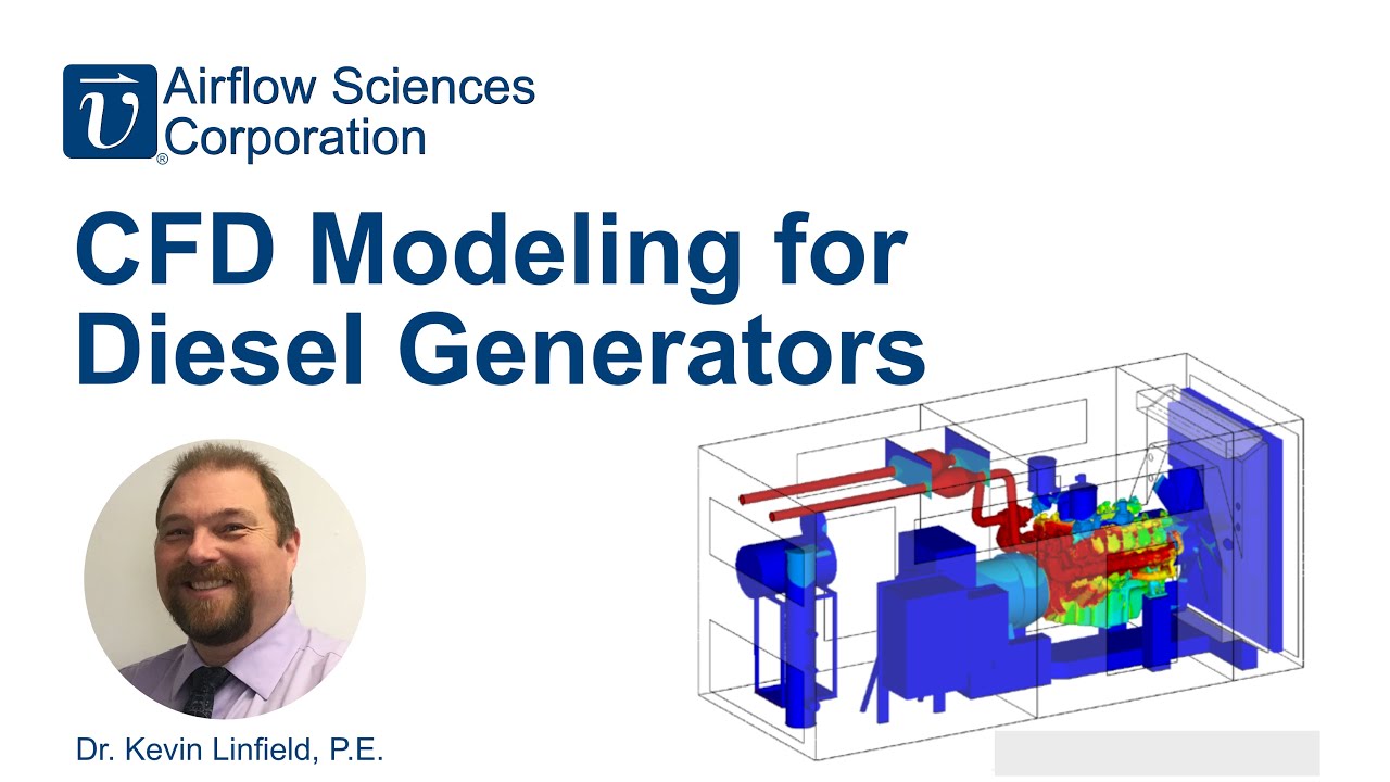 CFD Modeling for Portable Diesel Generators