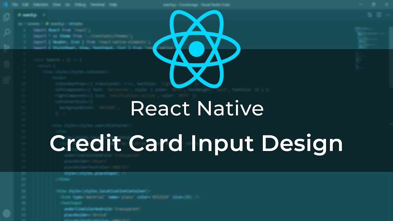 React Native: Credit Card Input Design