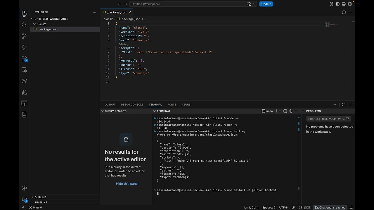 Playwright + TypeScript Setup | Project Creation & Basics for Beginners