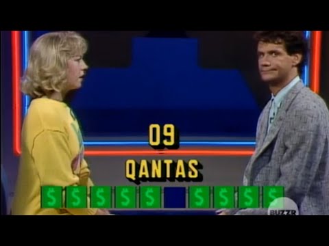 Super Password #405 April 18, 1986 Constance McCashin & Tom Villard NO CLUE FOR QANTAS!