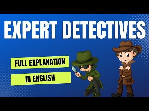 Expert Detectives Video Lecture - Class 7