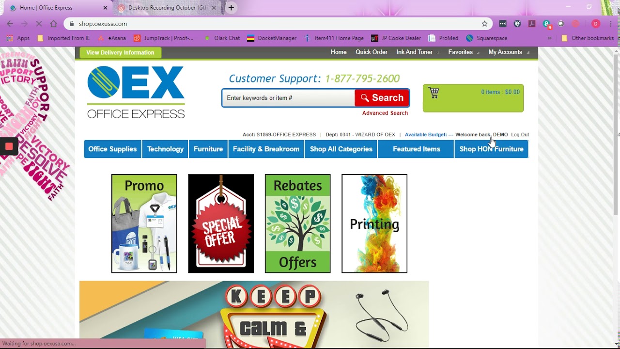 Recurring Orders Tutorial