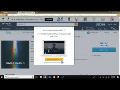Uploading Music From Amazon to your MP3 Player