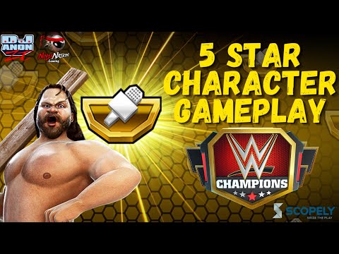 5 Star Gold Character Gameplay-Jim Duggan-Hacksaw-WWE Champions
