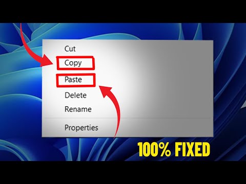 Fix Copy Paste Not Working in Windows 11 / 10 | How To Solve copy and paste (ctrl+c / ctrl+v) ✂️📋✅