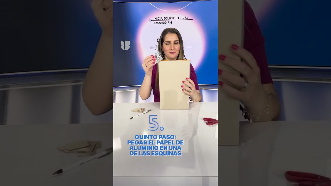 ¿Quieres ver el eclipse? Arma tu propio proyector solar casero