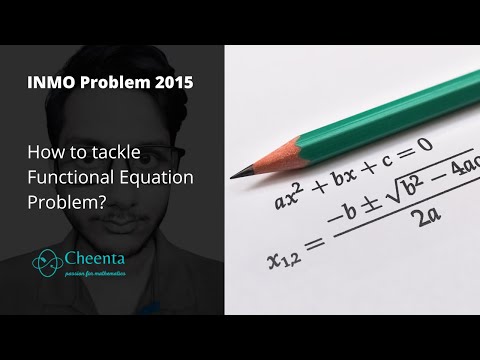 INMO 2015 - Functional Equation(function) | Maths Olympiad Algebra | Problem 3