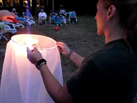 How to Light a Chinese Lantern...