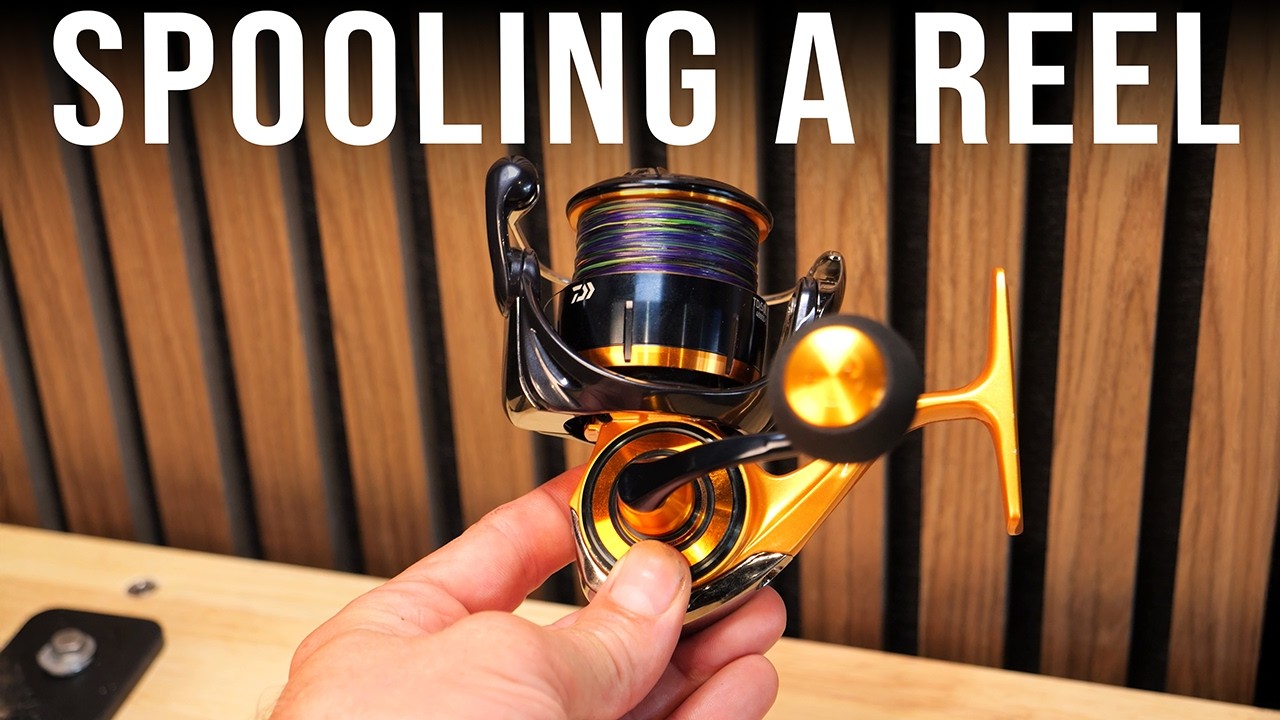 Spooling Daiwa TD Sol HD 4000D in 90 seconds
