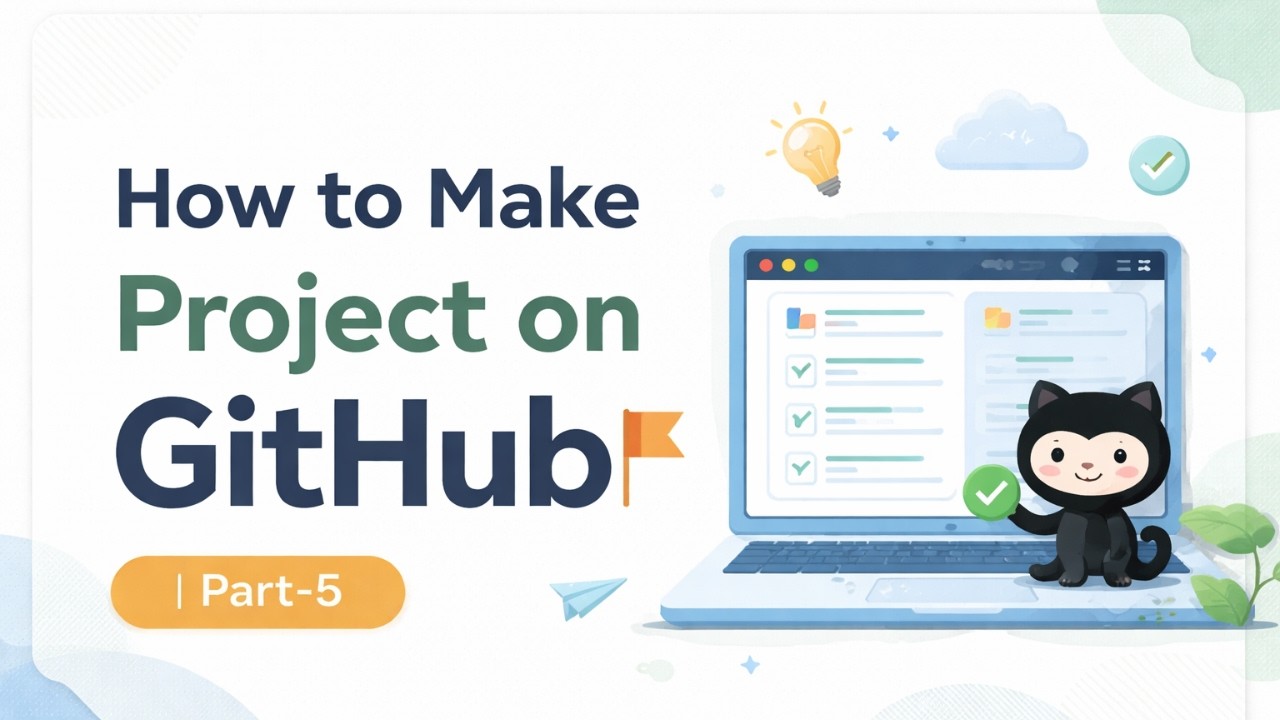 How to make project on Github | part-5